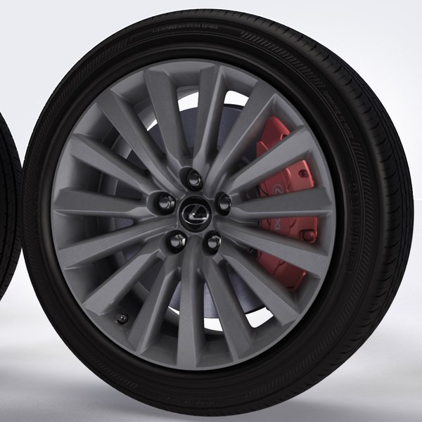 3d max lexus wheels