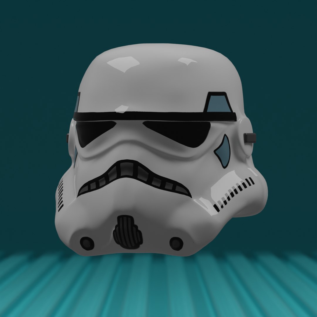 Lego Stormtrooper Helmet 3D model - TurboSquid 1926706