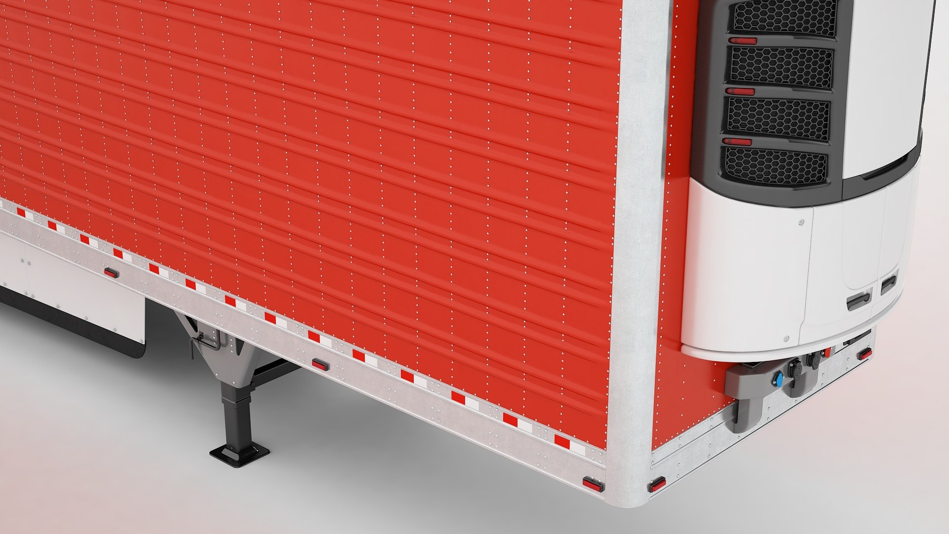 Semi Truck Trailer 03 3D - TurboSquid 2096217