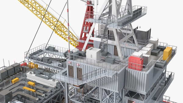 3D model Shell Perdido Oil Platform - TurboSquid 1839899