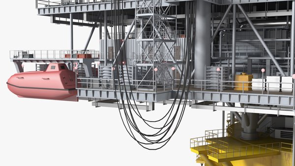 modelo 3d Plataforma Petrolera Shell Perdido - TurboSquid 1839899