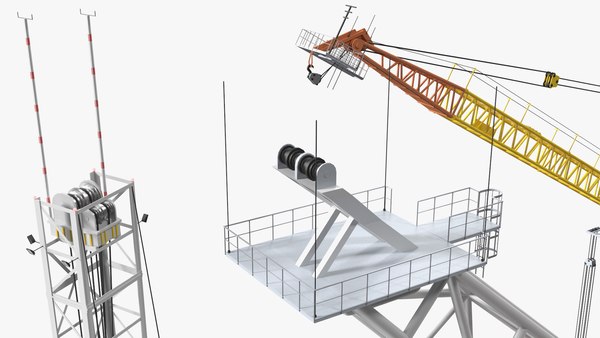 modelo 3d Plataforma Petrolera Shell Perdido - TurboSquid 1839899