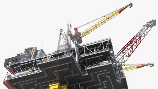 modelo 3d Plataforma Petrolera Shell Perdido - TurboSquid 1839899