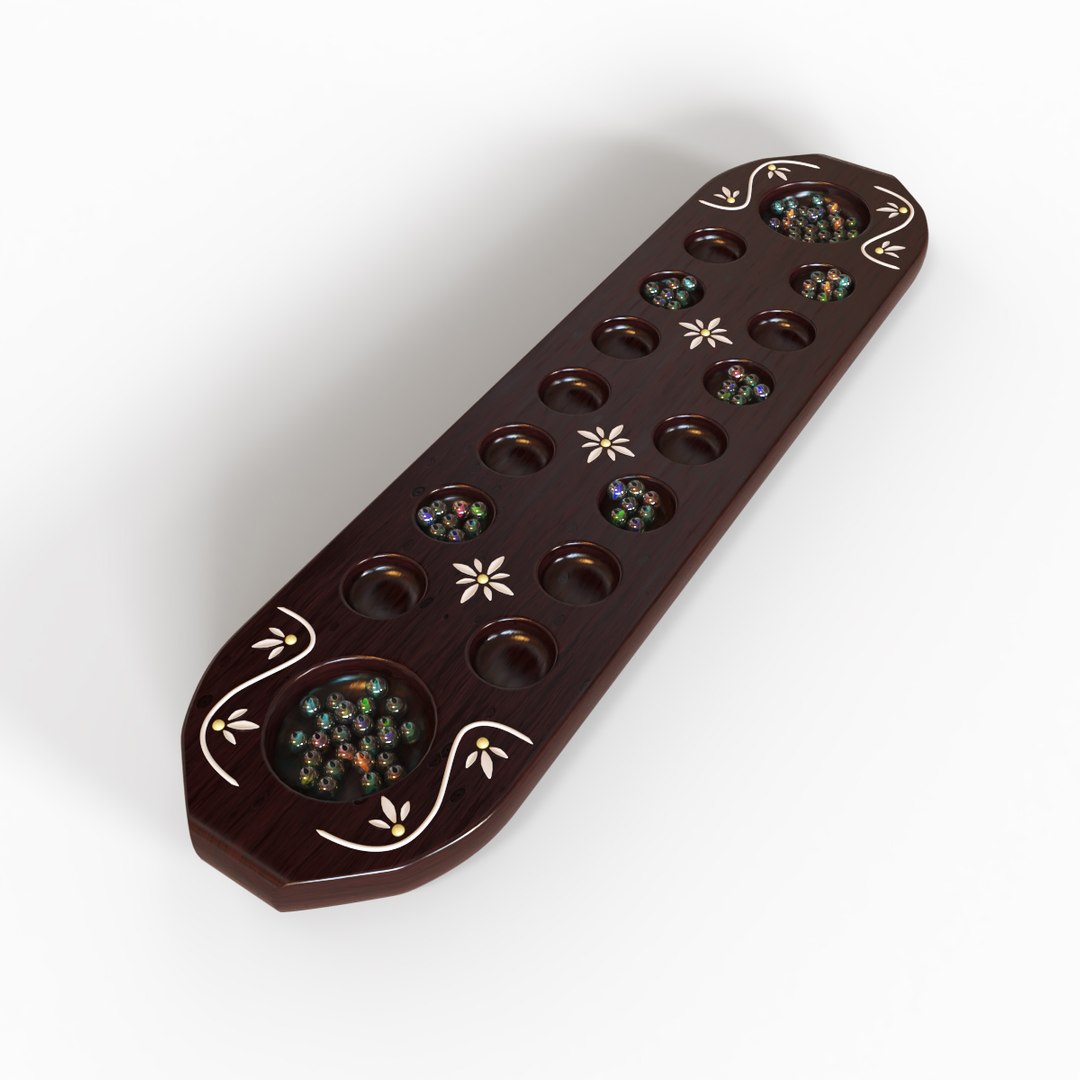 Congkak Model - TurboSquid 1420850