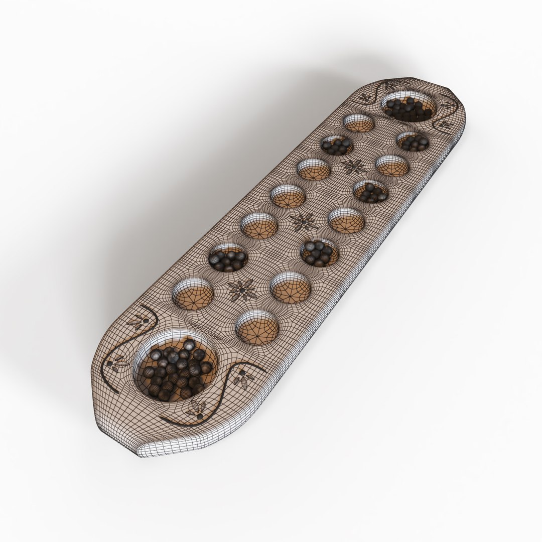 Congkak Model - TurboSquid 1420850