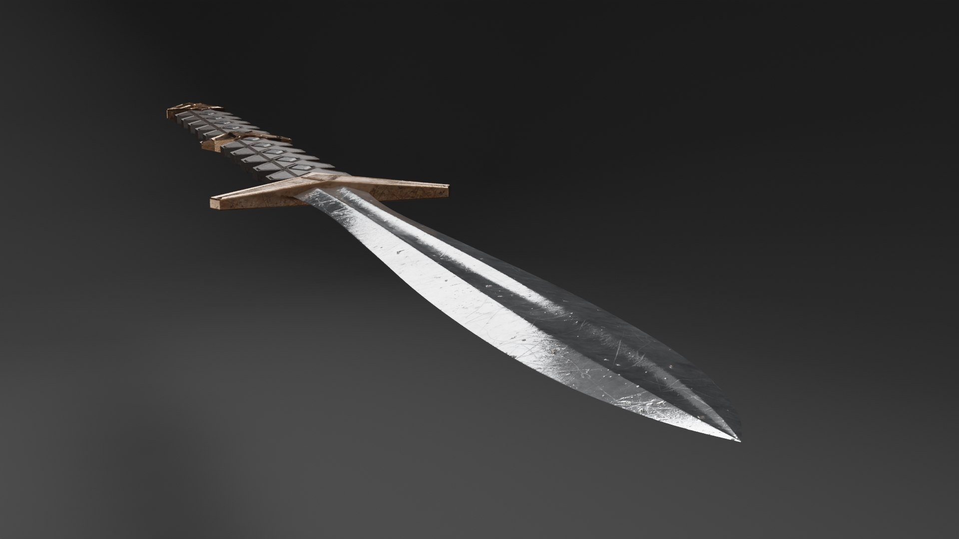 Long Handle Sword Model - TurboSquid 1729686