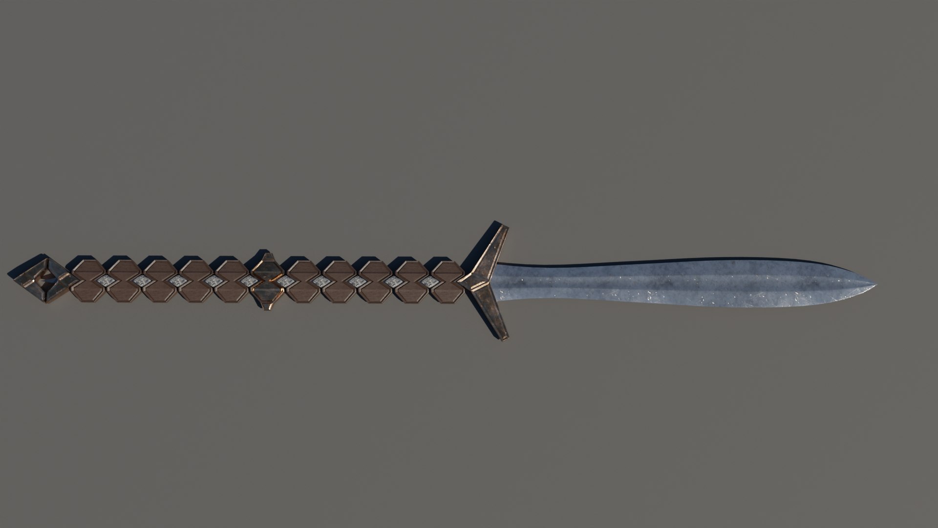 Long Handle Sword Model - TurboSquid 1729686