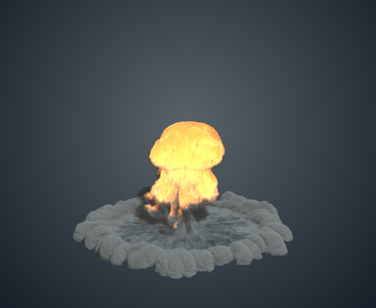 Nuke Explosion 3D Model - TurboSquid 1150052