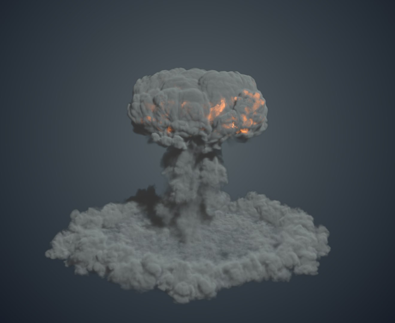 Nuke Explosion 3D Model - TurboSquid 1150052