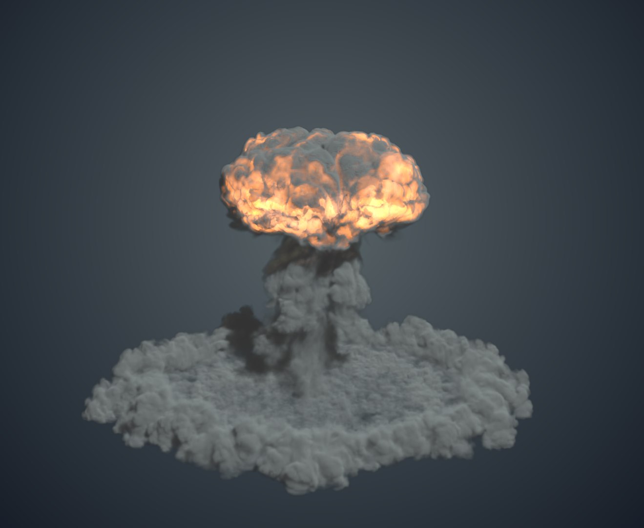 Nuke Explosion 3D Model - TurboSquid 1150052