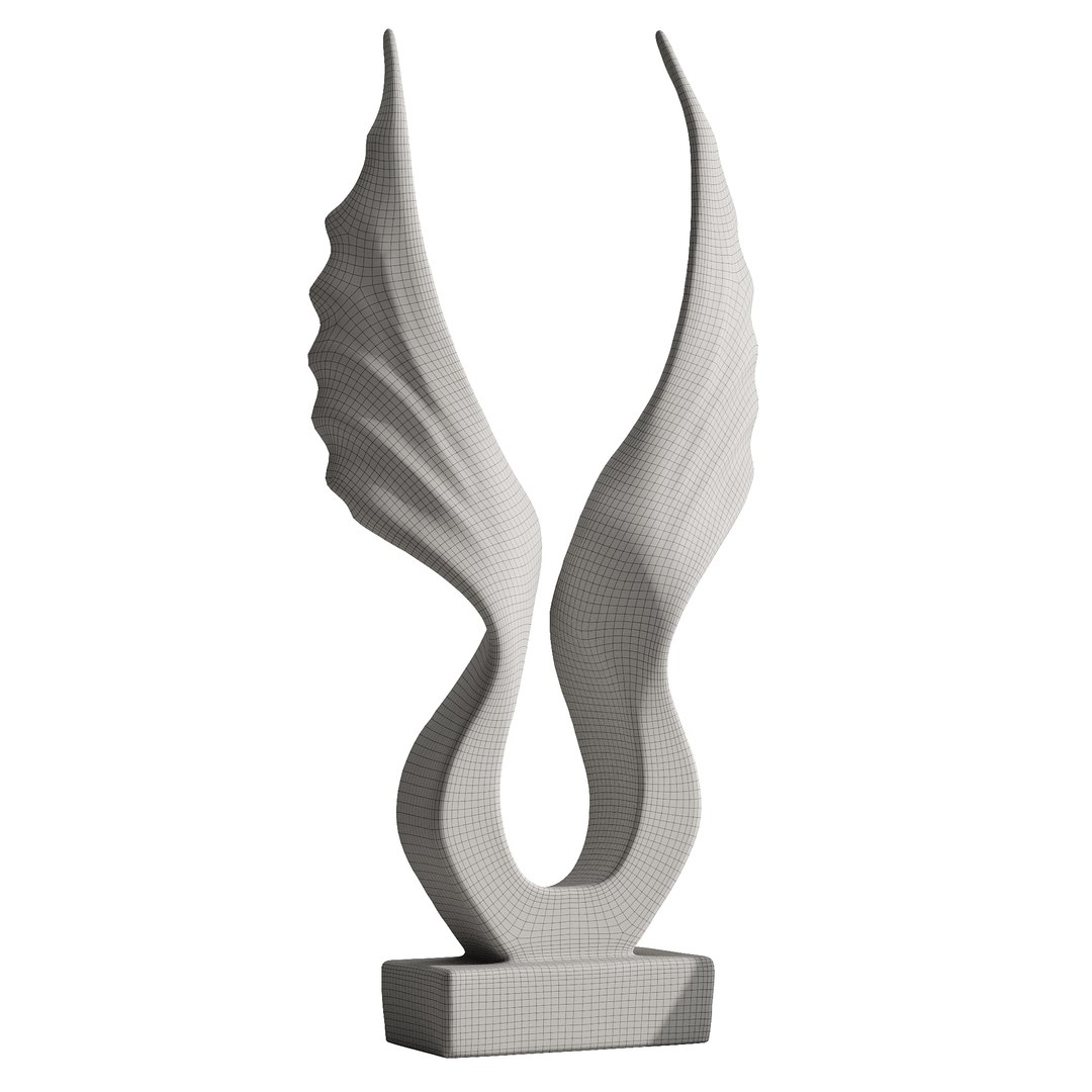 Decorative Abstract Sculpture 3D Model - TurboSquid 2289836