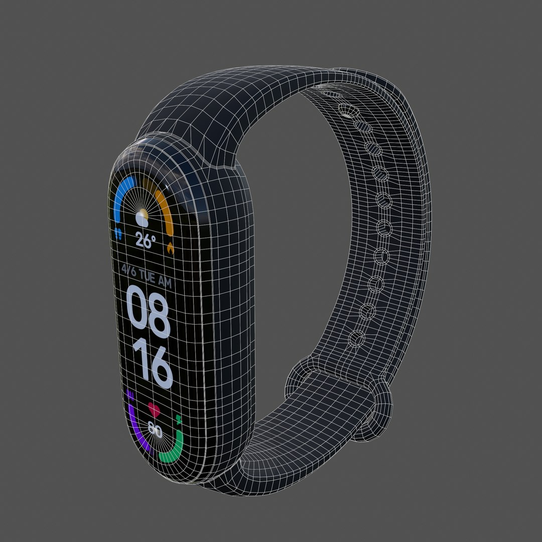 3D Model Xiaomi Mi Band 6 - TurboSquid 1889188