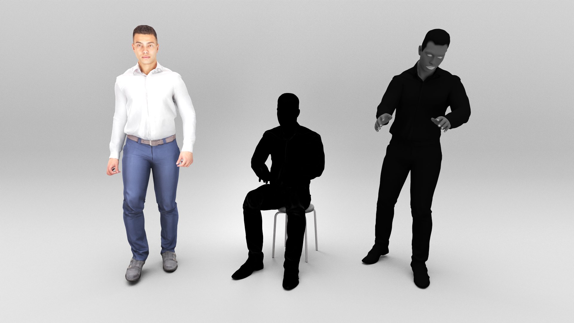 Animated Business Man 390 3D Model - TurboSquid 2013389