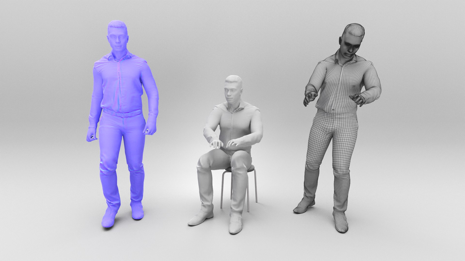 Animated Business Man 390 3D Model - TurboSquid 2013389