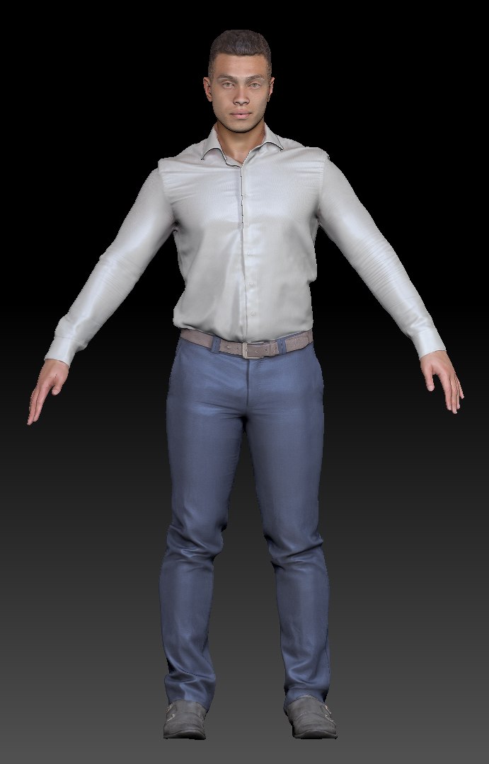 Animated Business Man 390 3D Model - TurboSquid 2013389