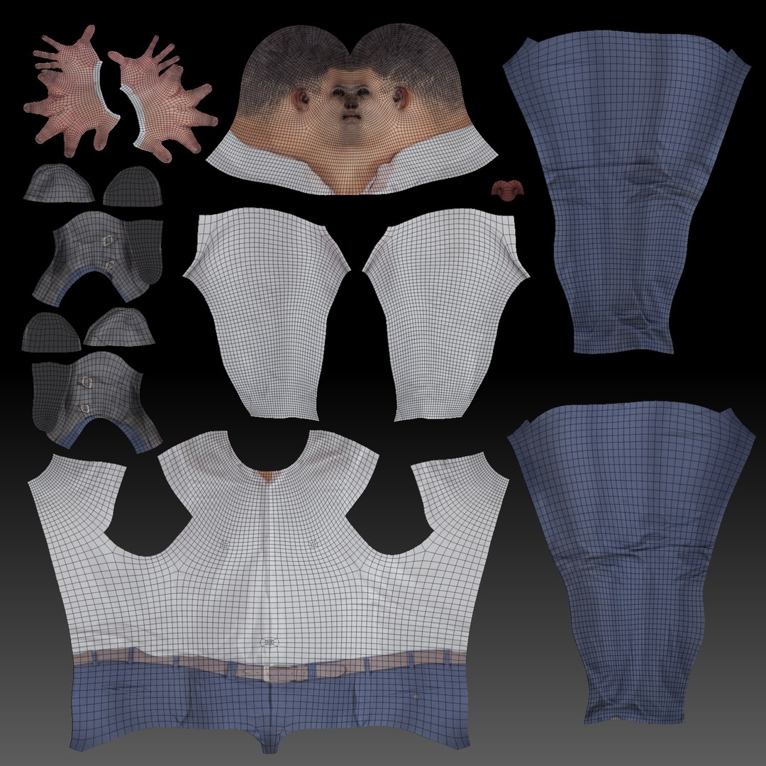 Animated Business Man 390 3D Model - TurboSquid 2013389