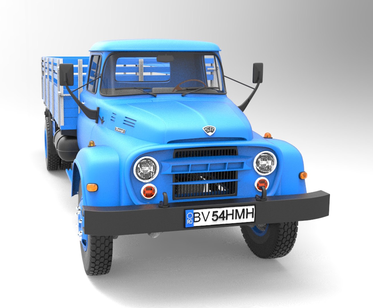 Bucegi Romanian Truck 3D Model - TurboSquid 1508994