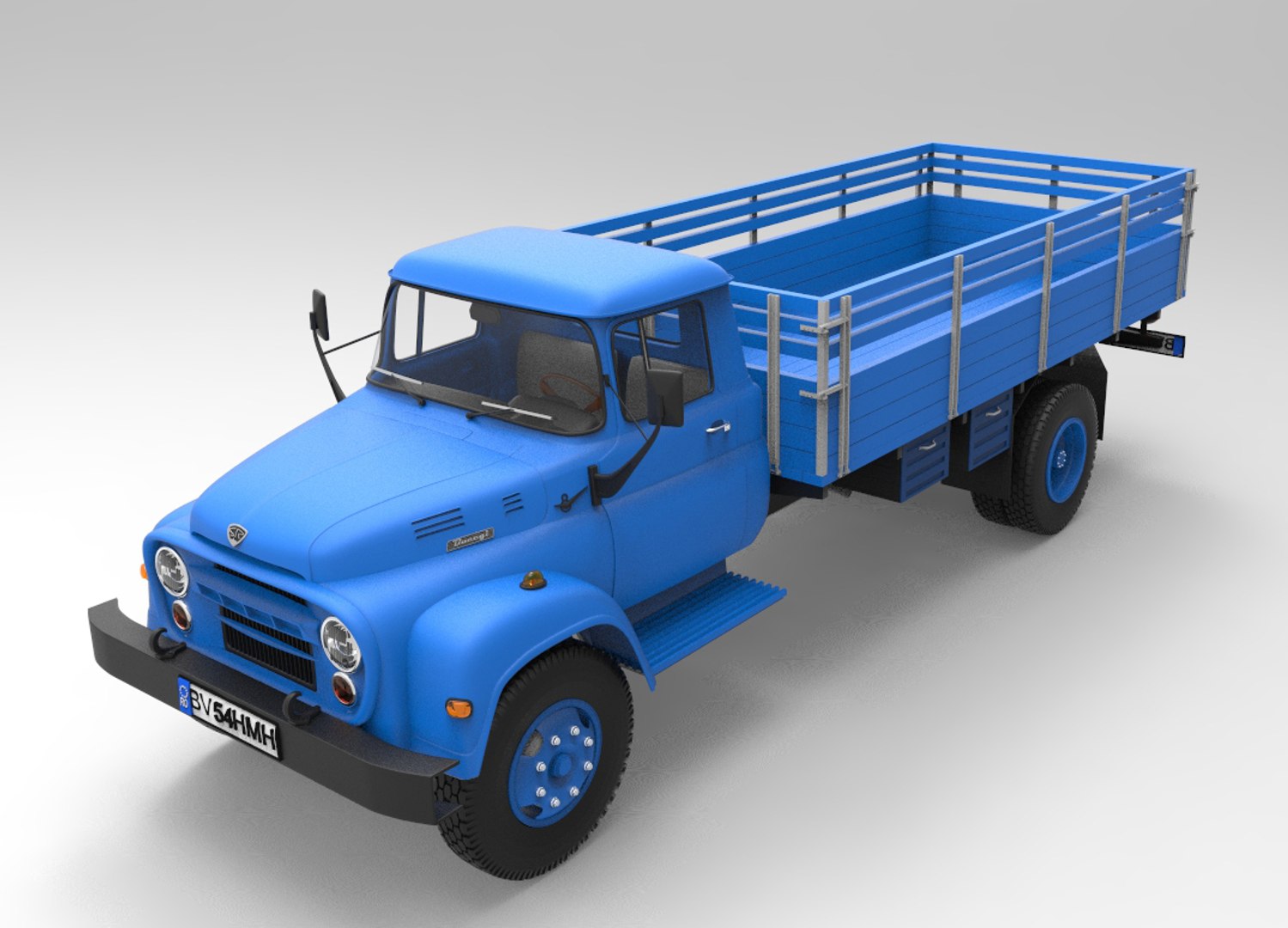 Bucegi Romanian Truck 3D Model - TurboSquid 1508994