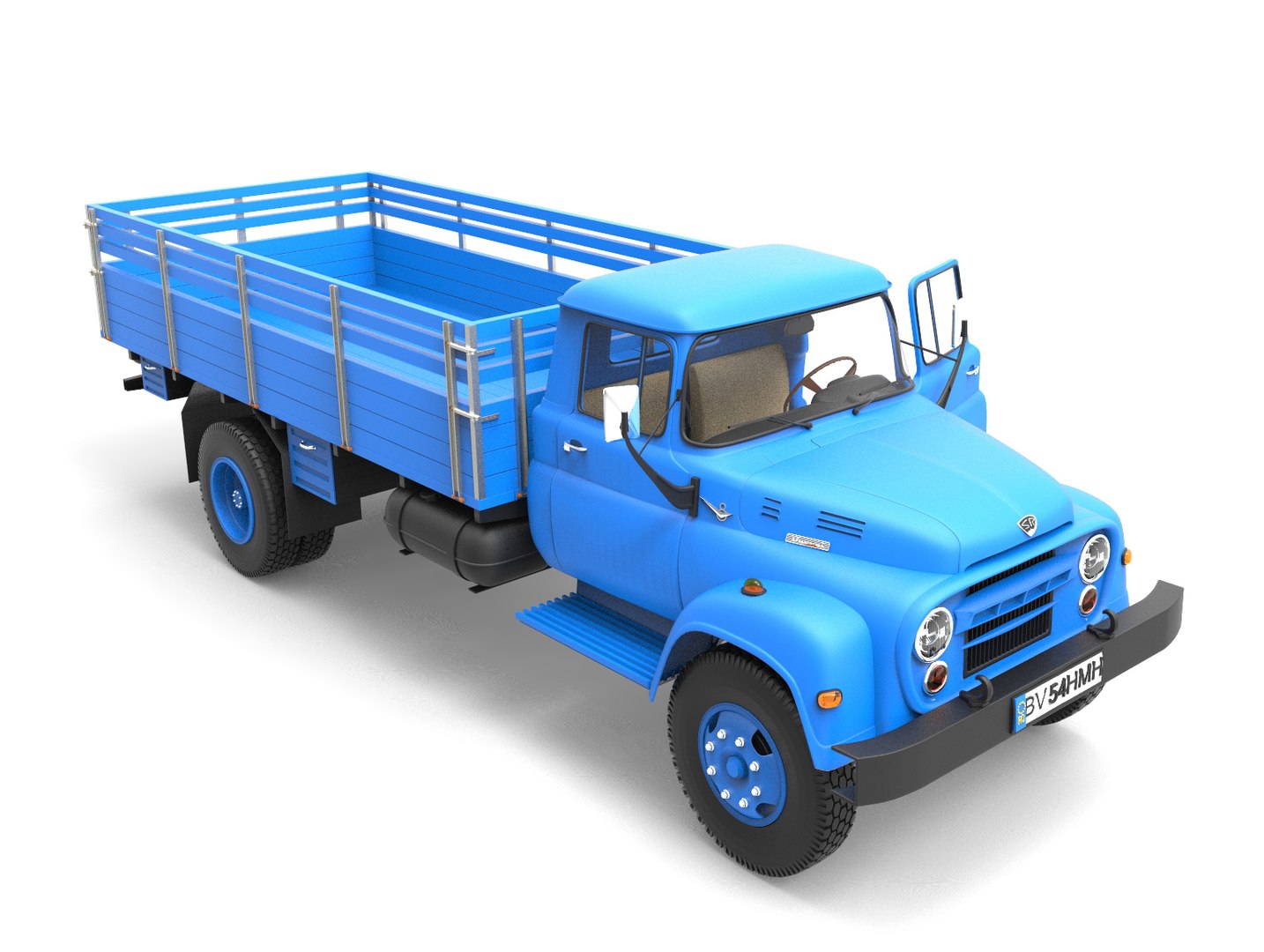 Bucegi Romanian Truck 3D Model - TurboSquid 1508994