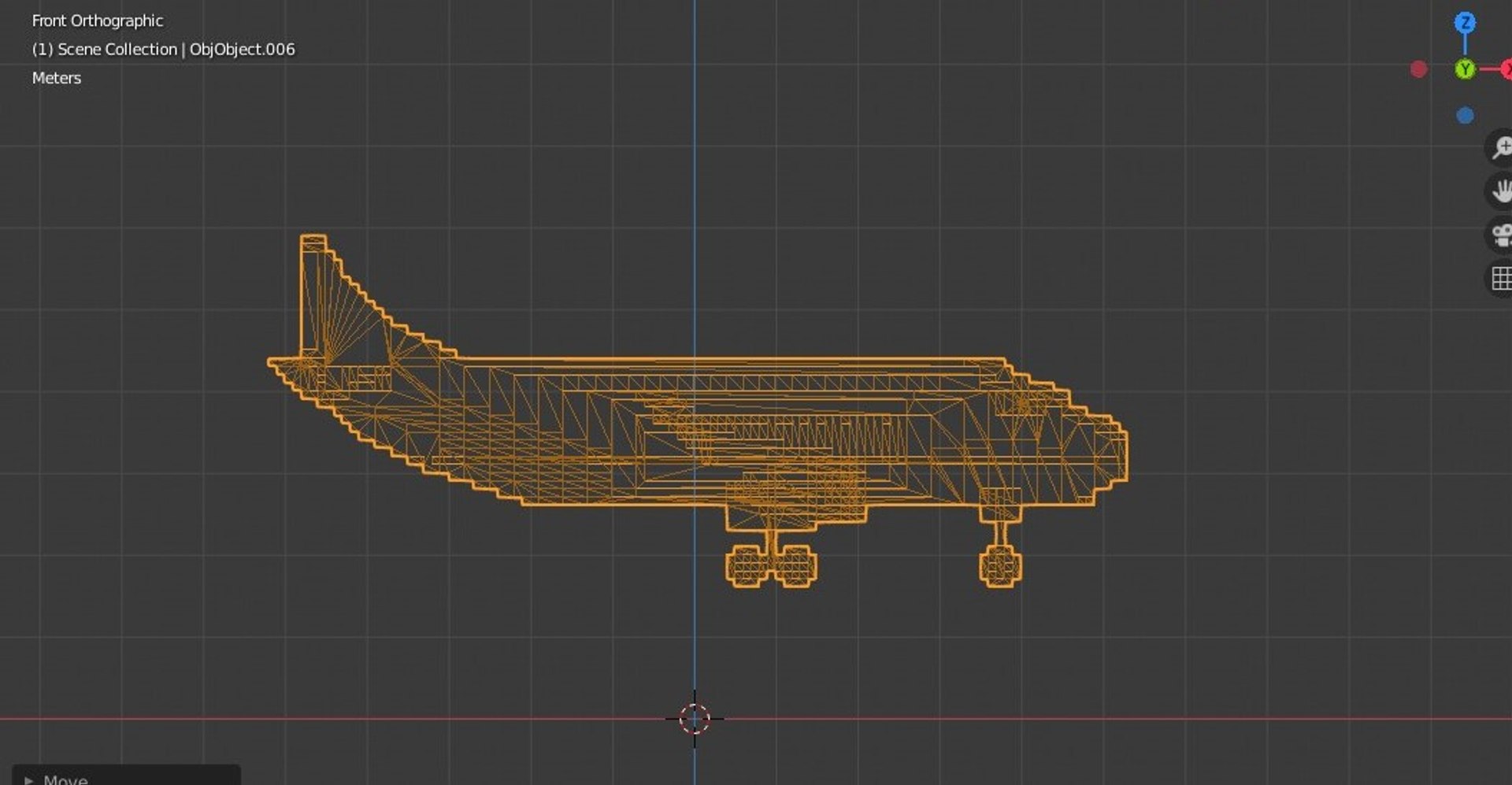 Voxel airplane 3D model - TurboSquid 1531691