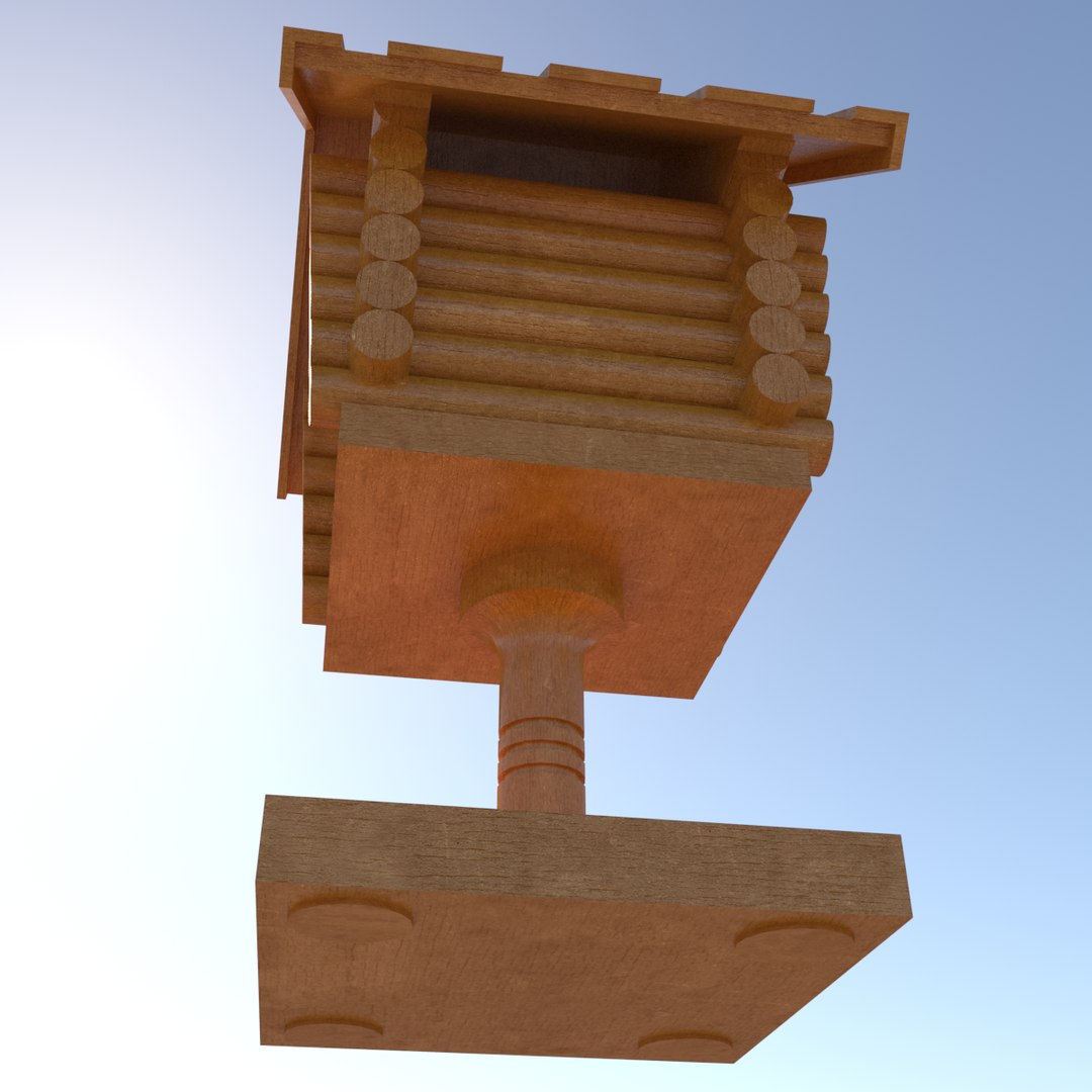 Toy house chicken legs 3D model - TurboSquid 1381960