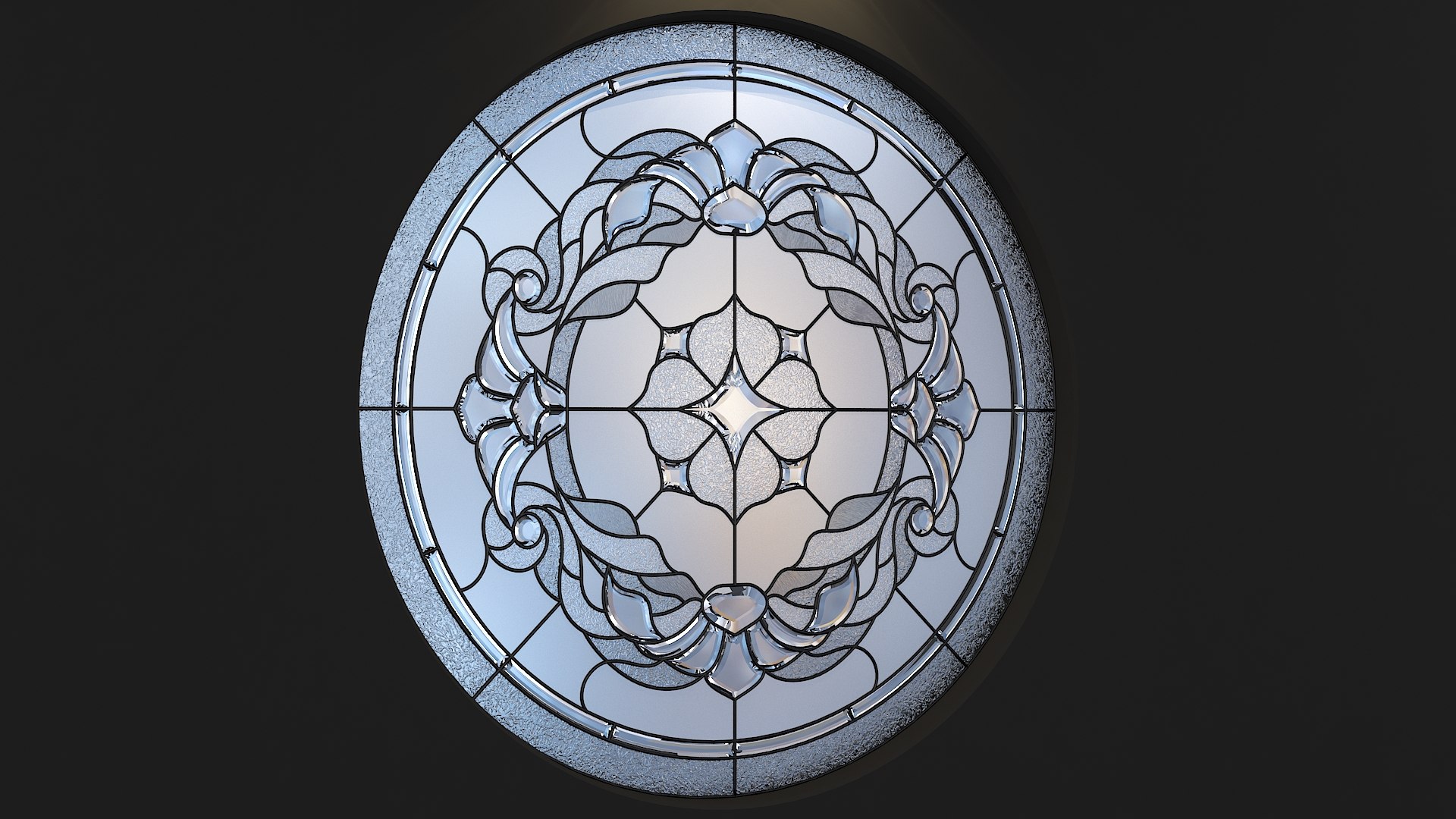 3D Model Stained-glass Window - TurboSquid 1752472