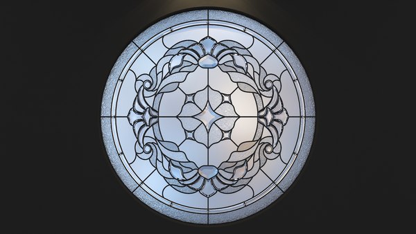 3D model Stained-glass window - TurboSquid 1752472