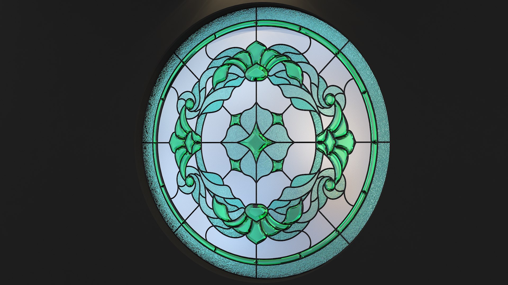 3D Model Stained-glass Window - TurboSquid 1752472