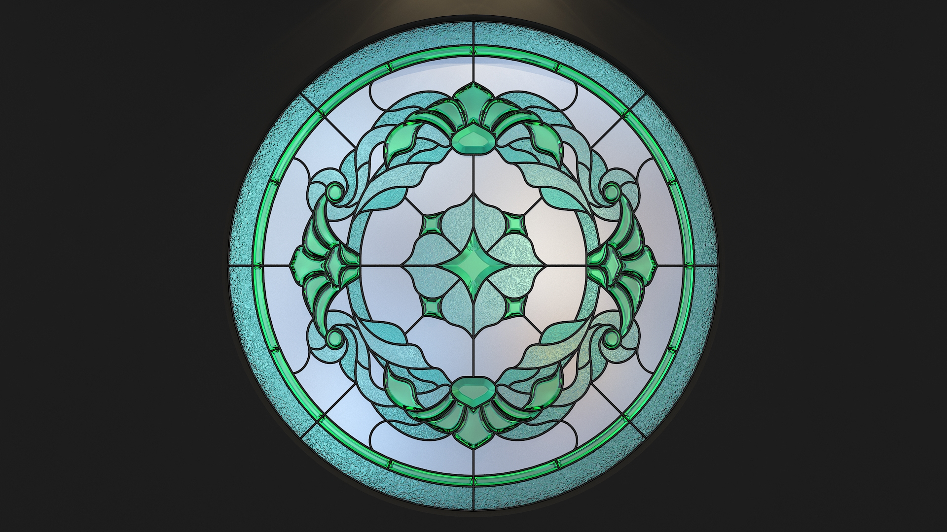 3D model Stained-glass window - TurboSquid 1752472