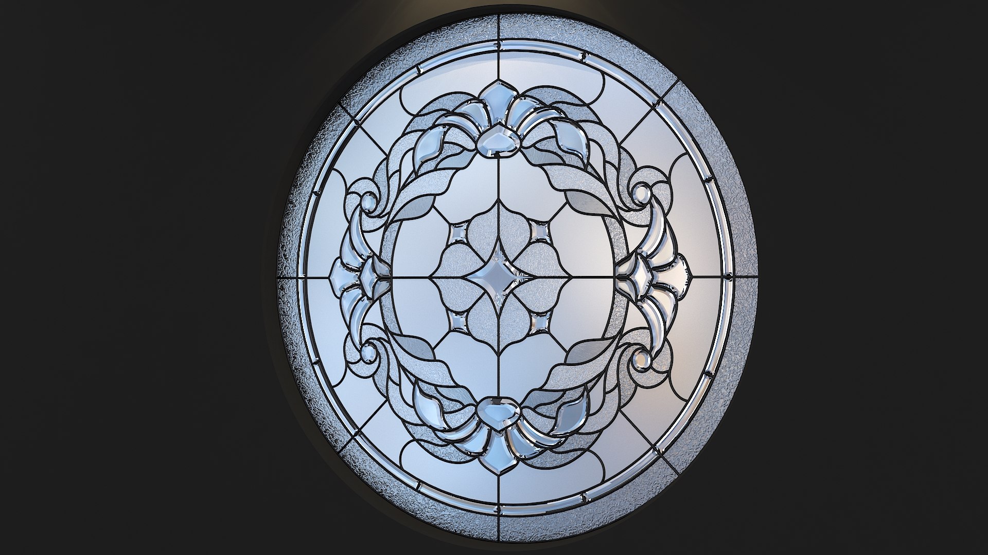 3D Model Stained-glass Window - TurboSquid 1752472