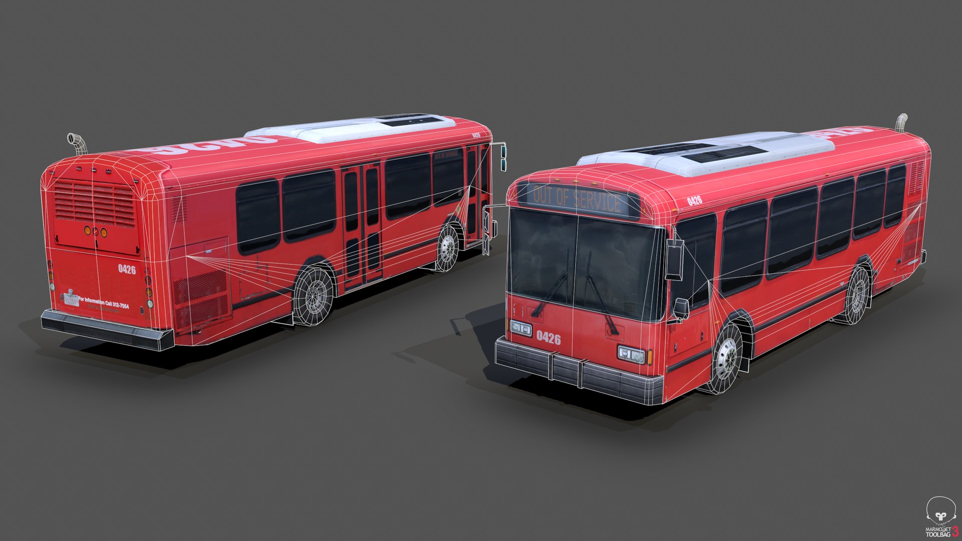 3D Transit Bus Model - TurboSquid 1478719