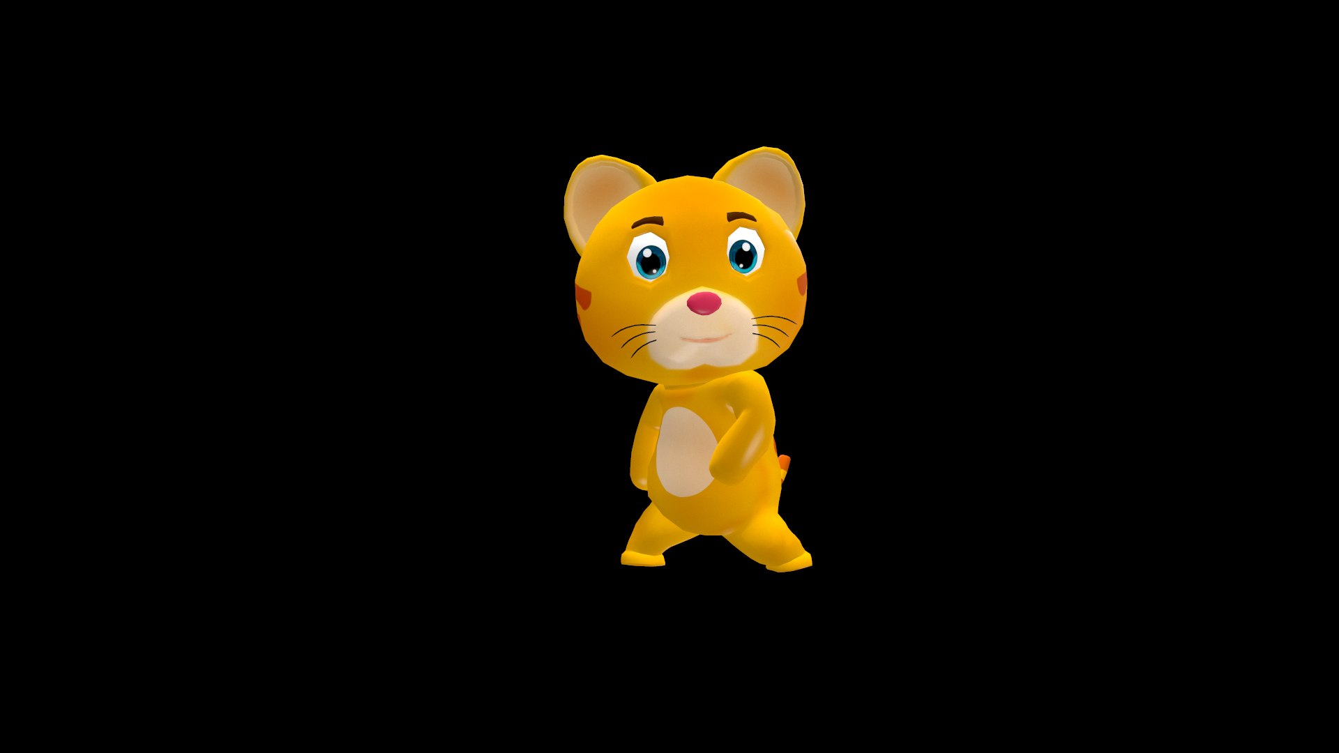 Cartoon Cat Animated 3D model - TurboSquid 2014741