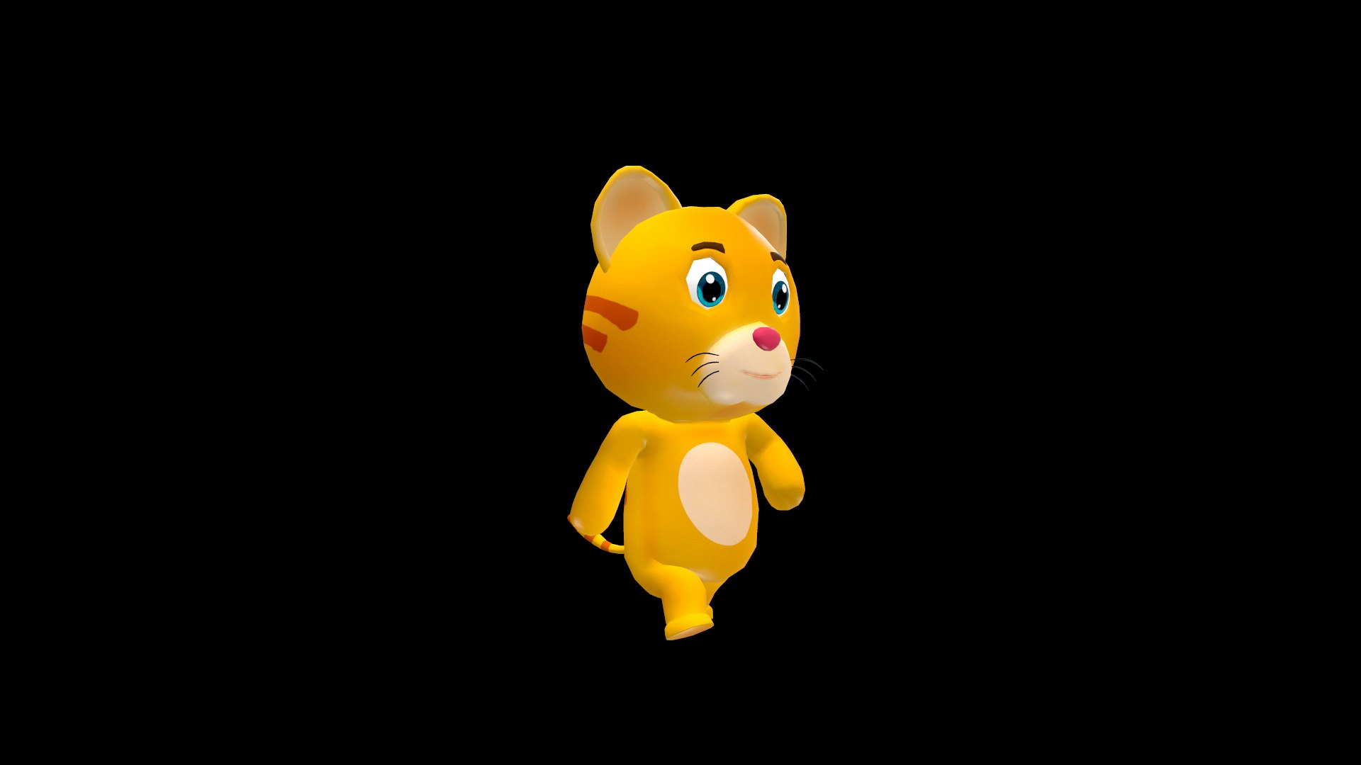Cartoon Cat Animated 3D model - TurboSquid 2014741