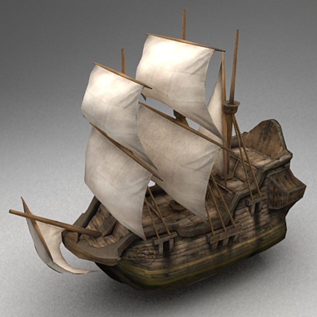 3d Model Of Ship