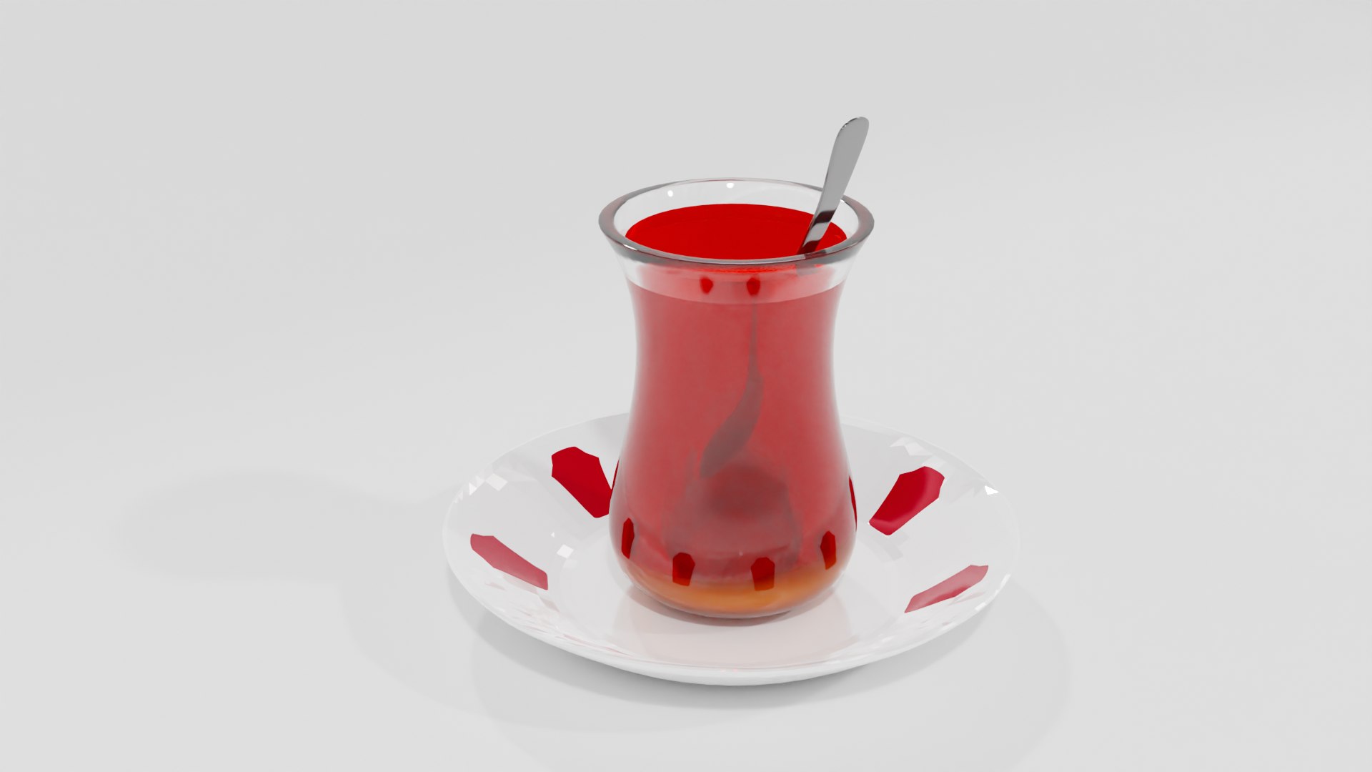 3D Kurdish And Turkish Tea - TurboSquid 2012085