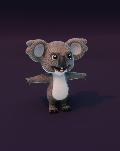 Koala 3D Models for Download | TurboSquid