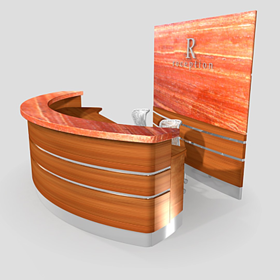 3d Model Reception Table