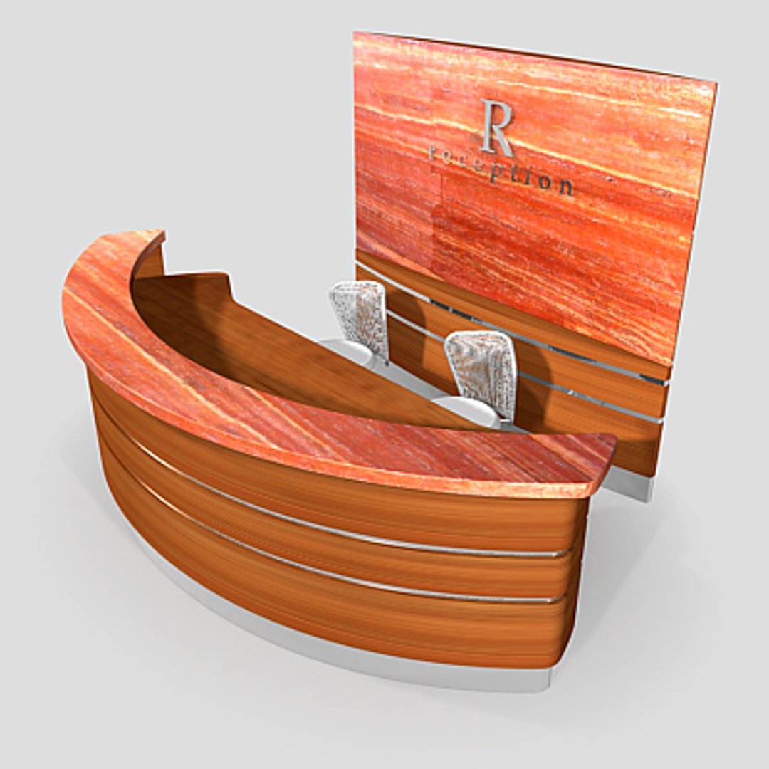 3d Model Reception Table