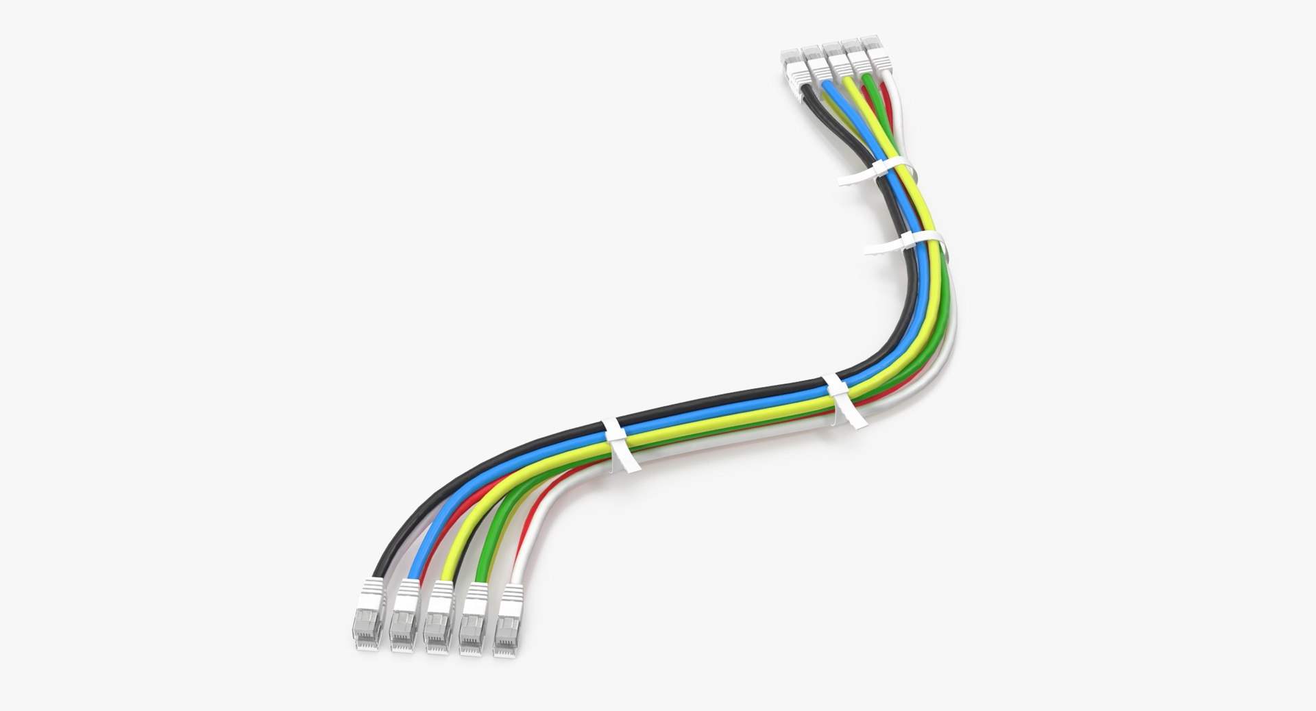 Wire Kits Parts 05 3d C4d