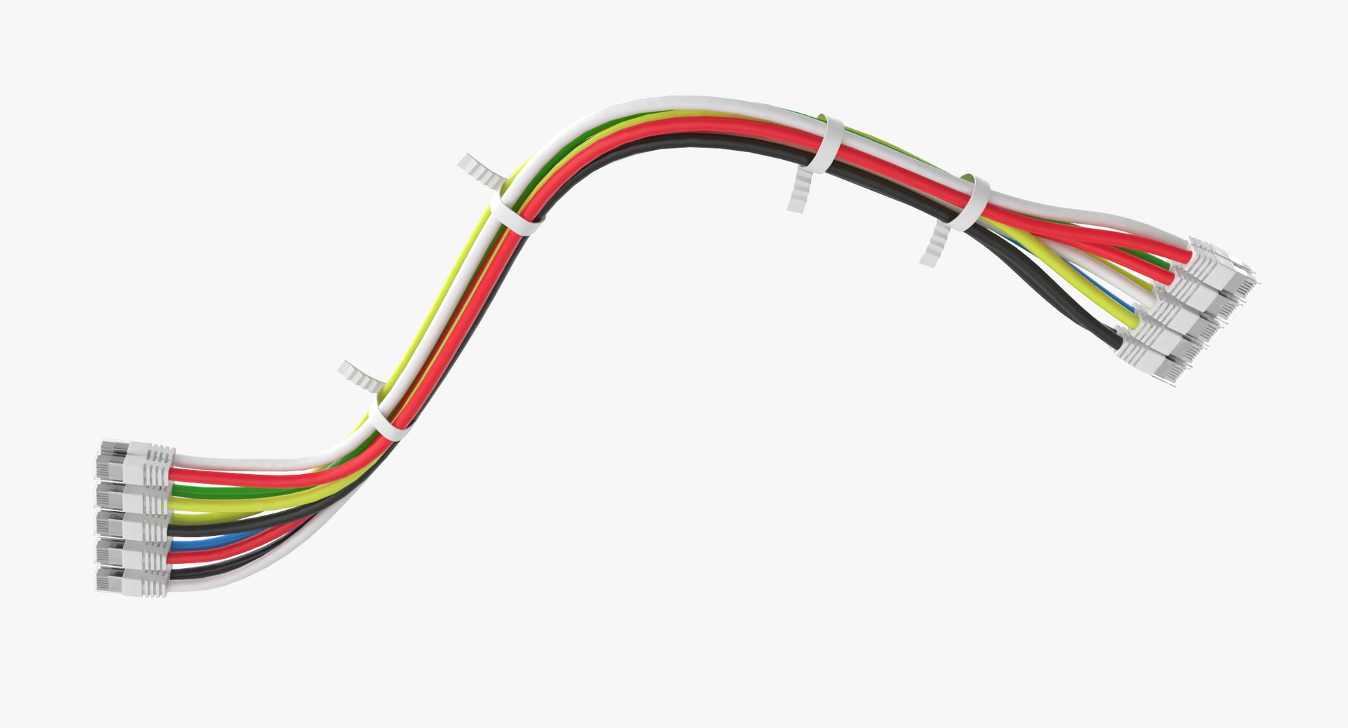 Wire Kits Parts 05 3d C4d