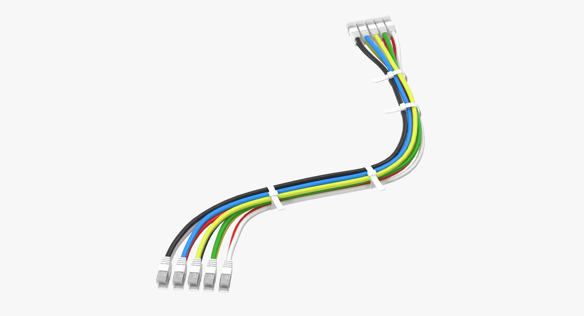 Wire Kits Parts 05 3d C4d