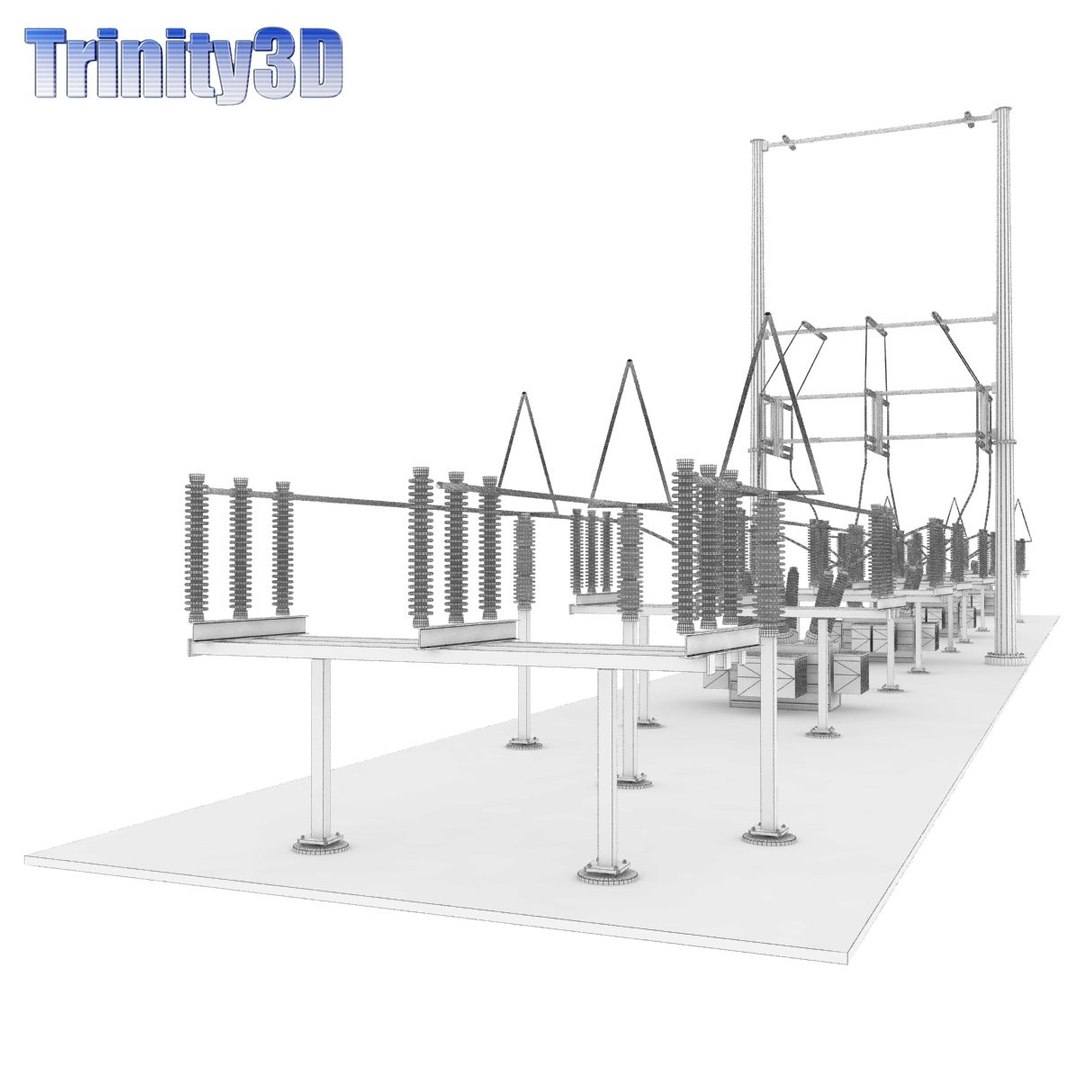 Distribution Bus 3d Model