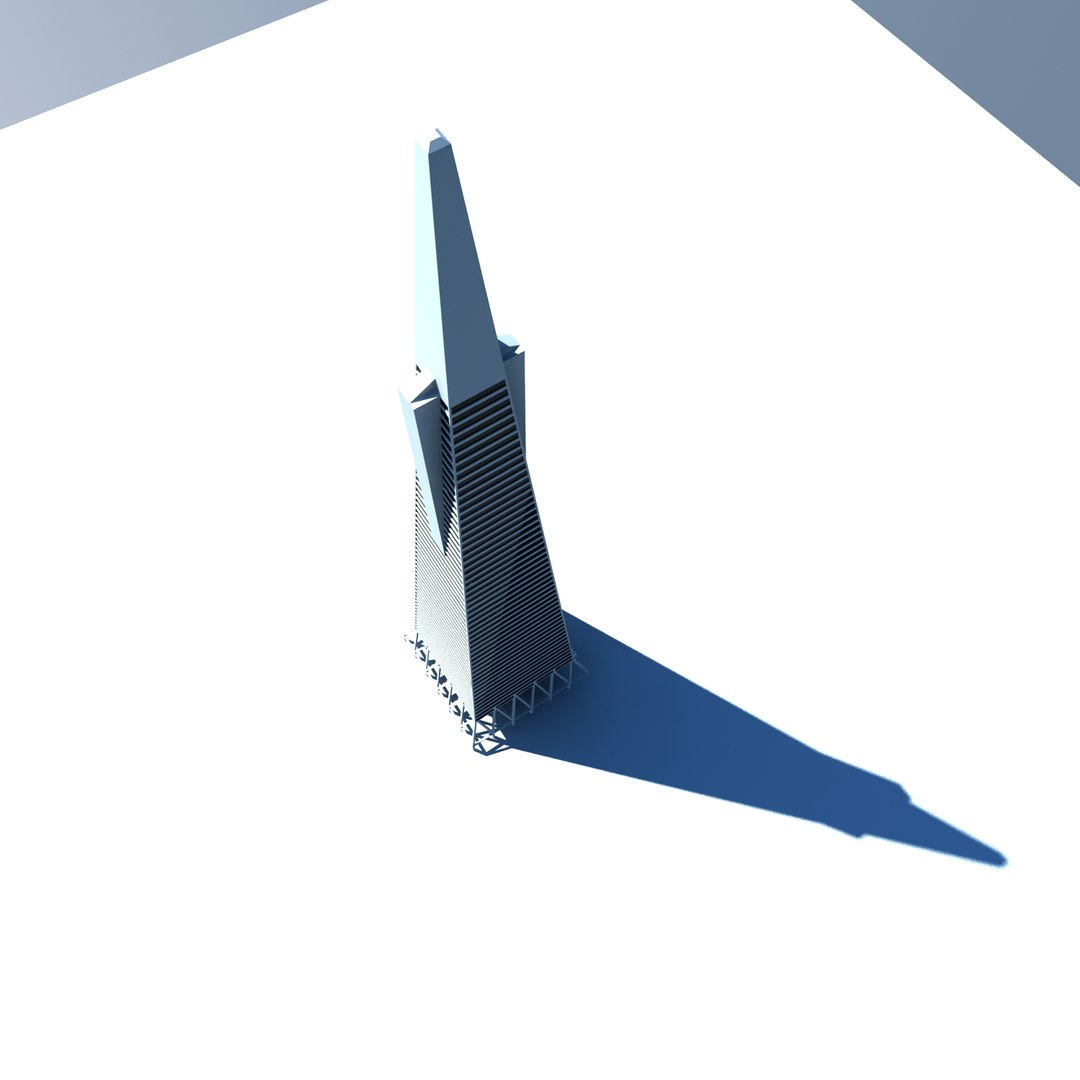 Transamerica Pyramid 3d Model