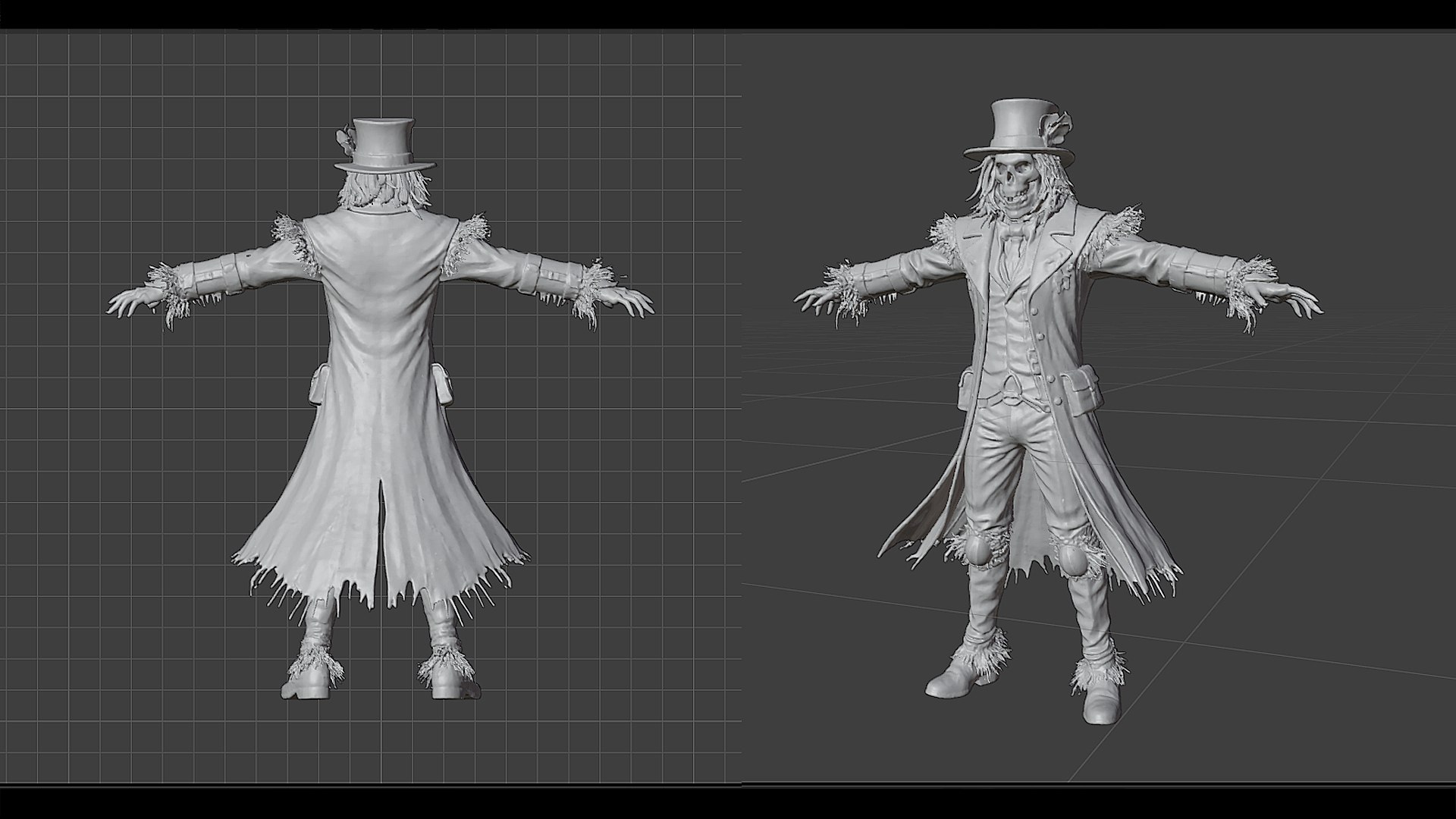 3D Model Mister Dread Game Fantasy Character - TurboSquid 2513128