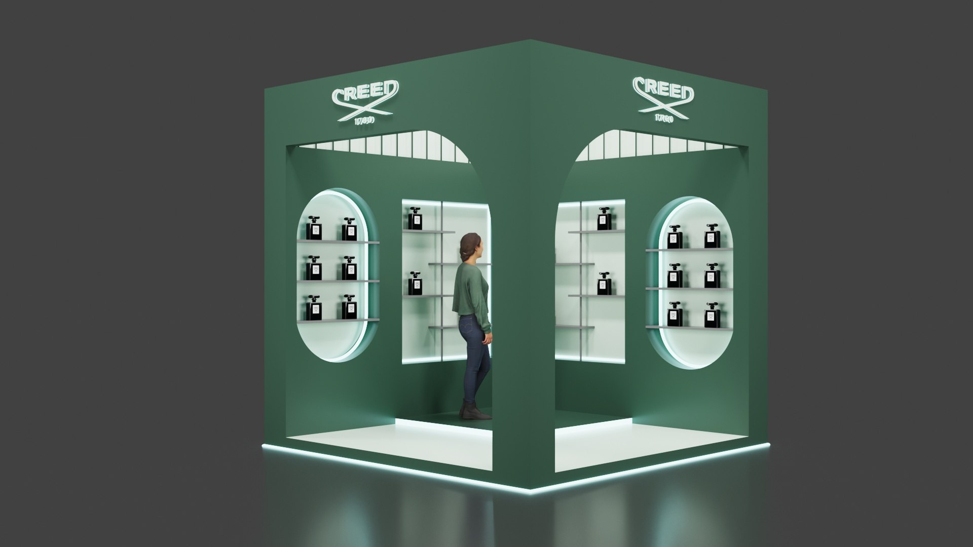 Exhibition Booth Model - TurboSquid 2221743