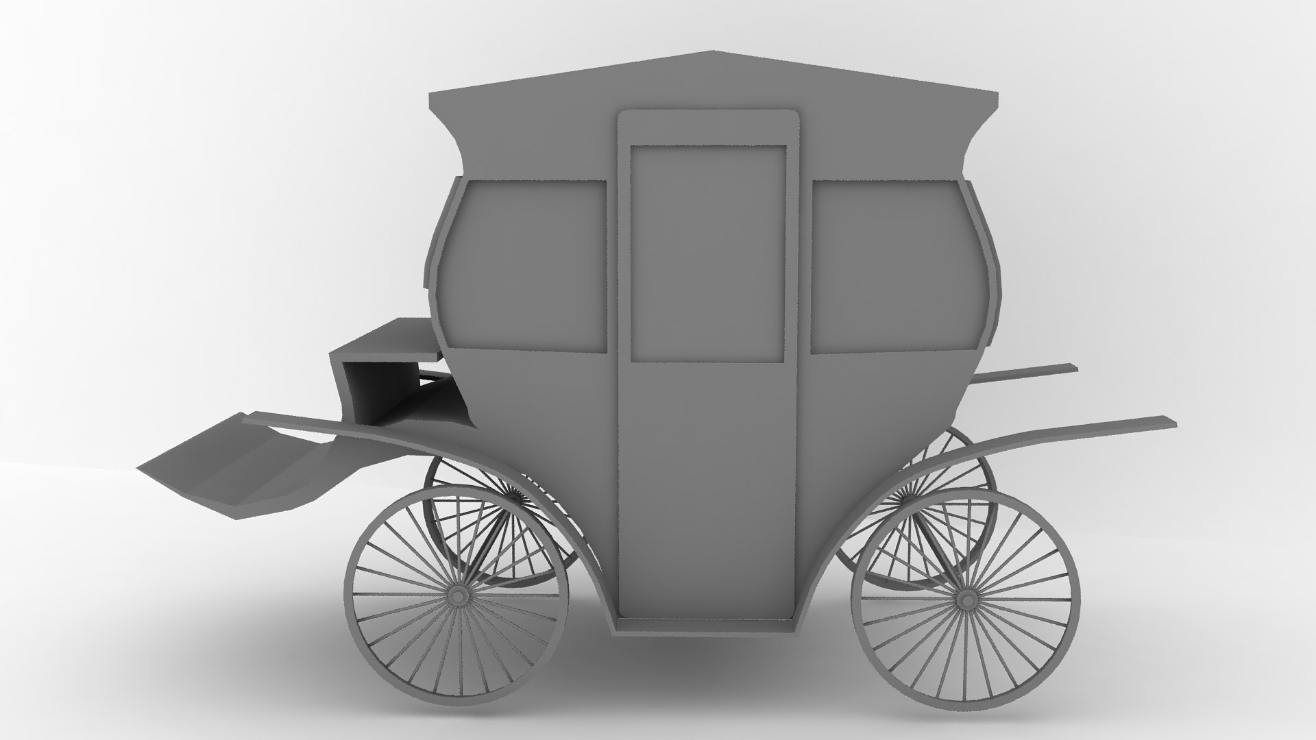 3D Model Carriage - TurboSquid 1919065
