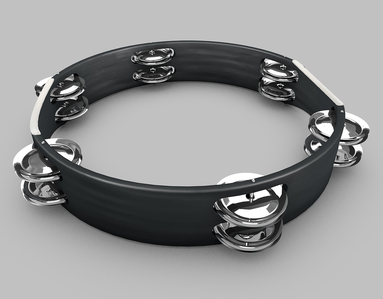 3d tambourine