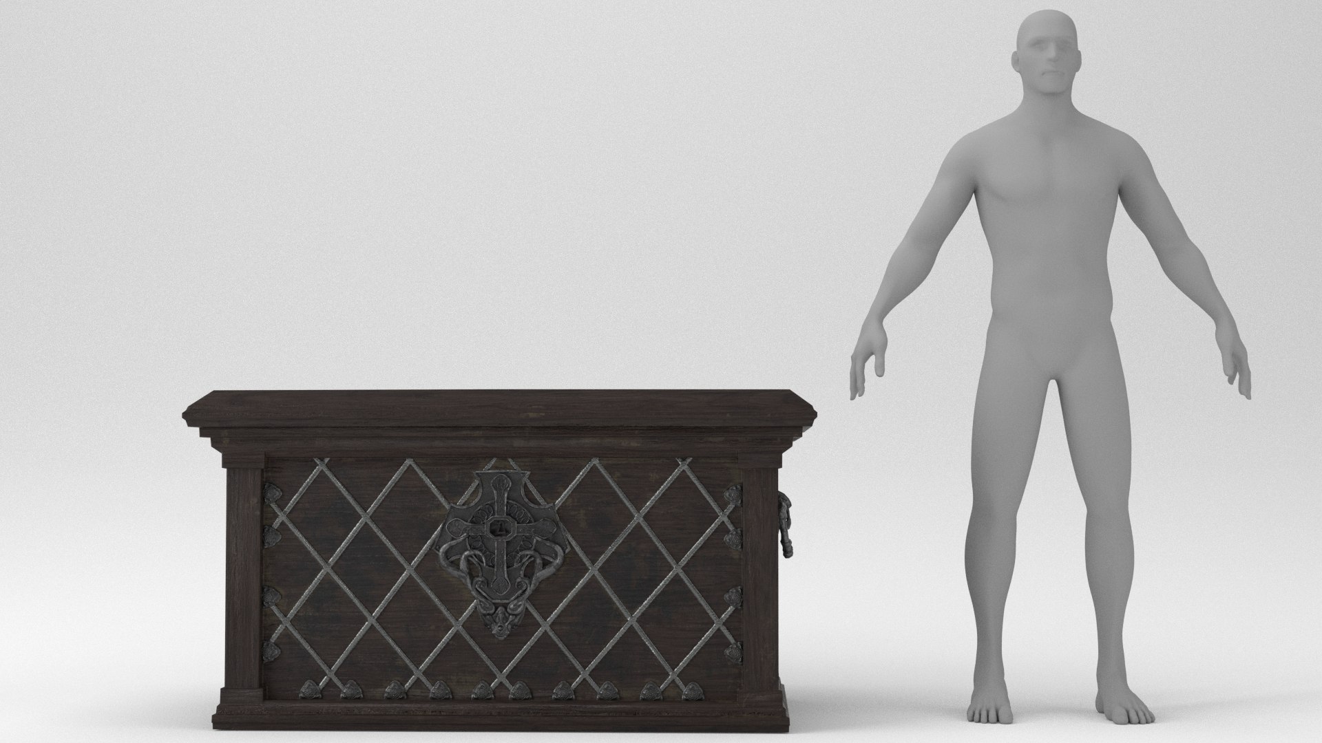 Tudor Medieval Chest Trunk 3D Model - TurboSquid 1399213