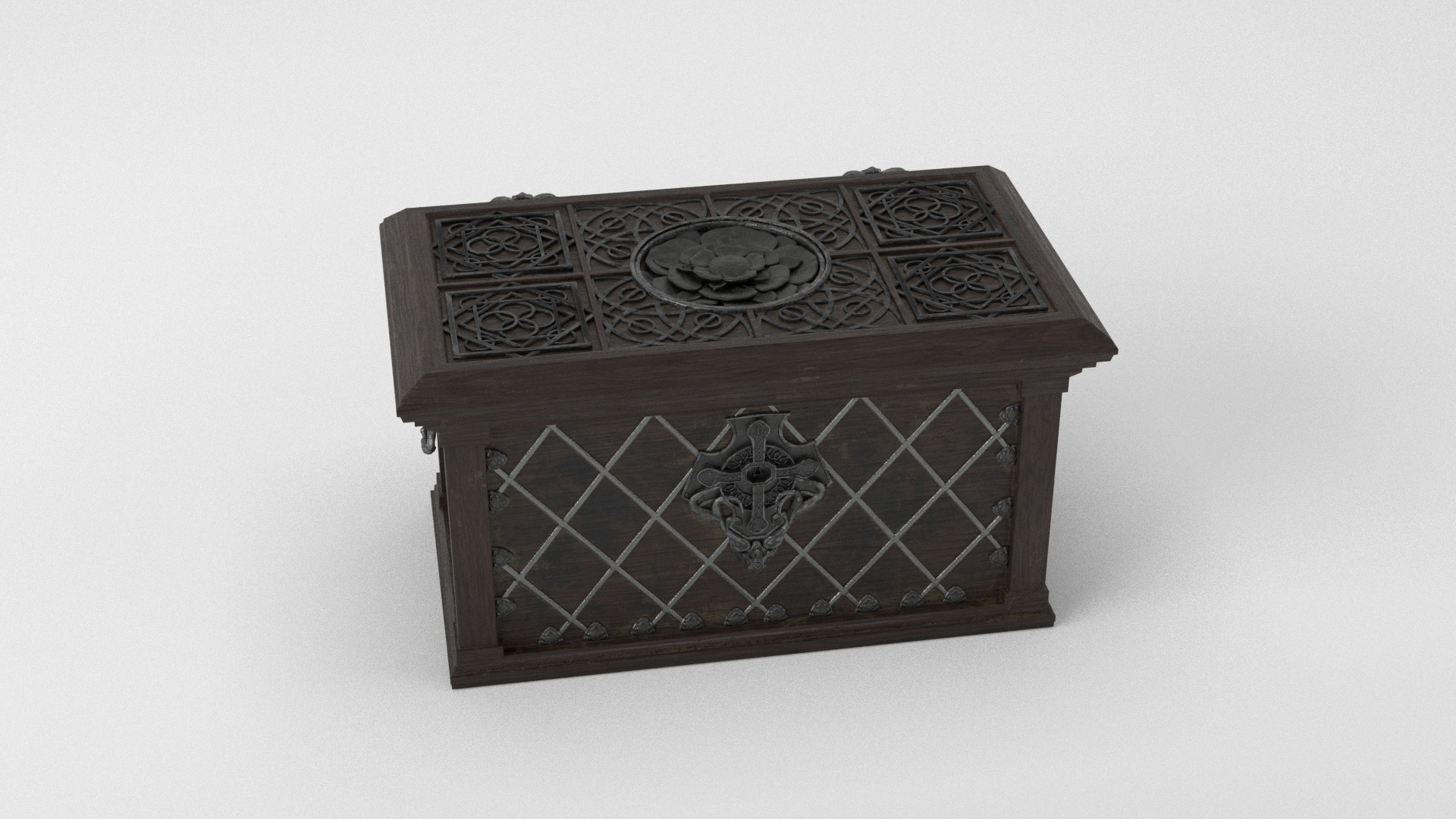Tudor Medieval Chest Trunk 3D Model - TurboSquid 1399213
