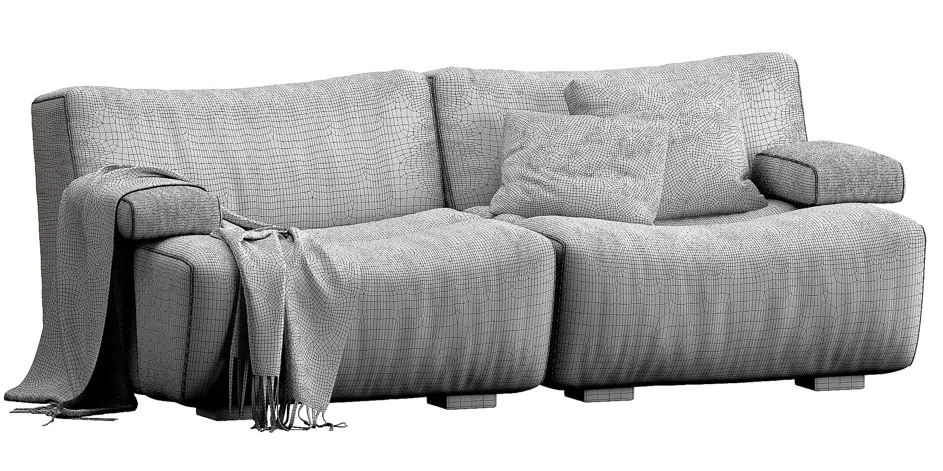 3D Model Ernest Sofa By Poliform - TurboSquid 2303357